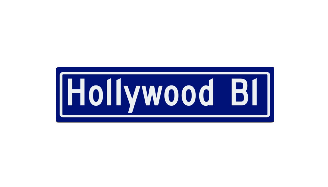 Hollywood Blvd Sign