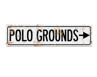 Polo Grounds Sign - Etsy