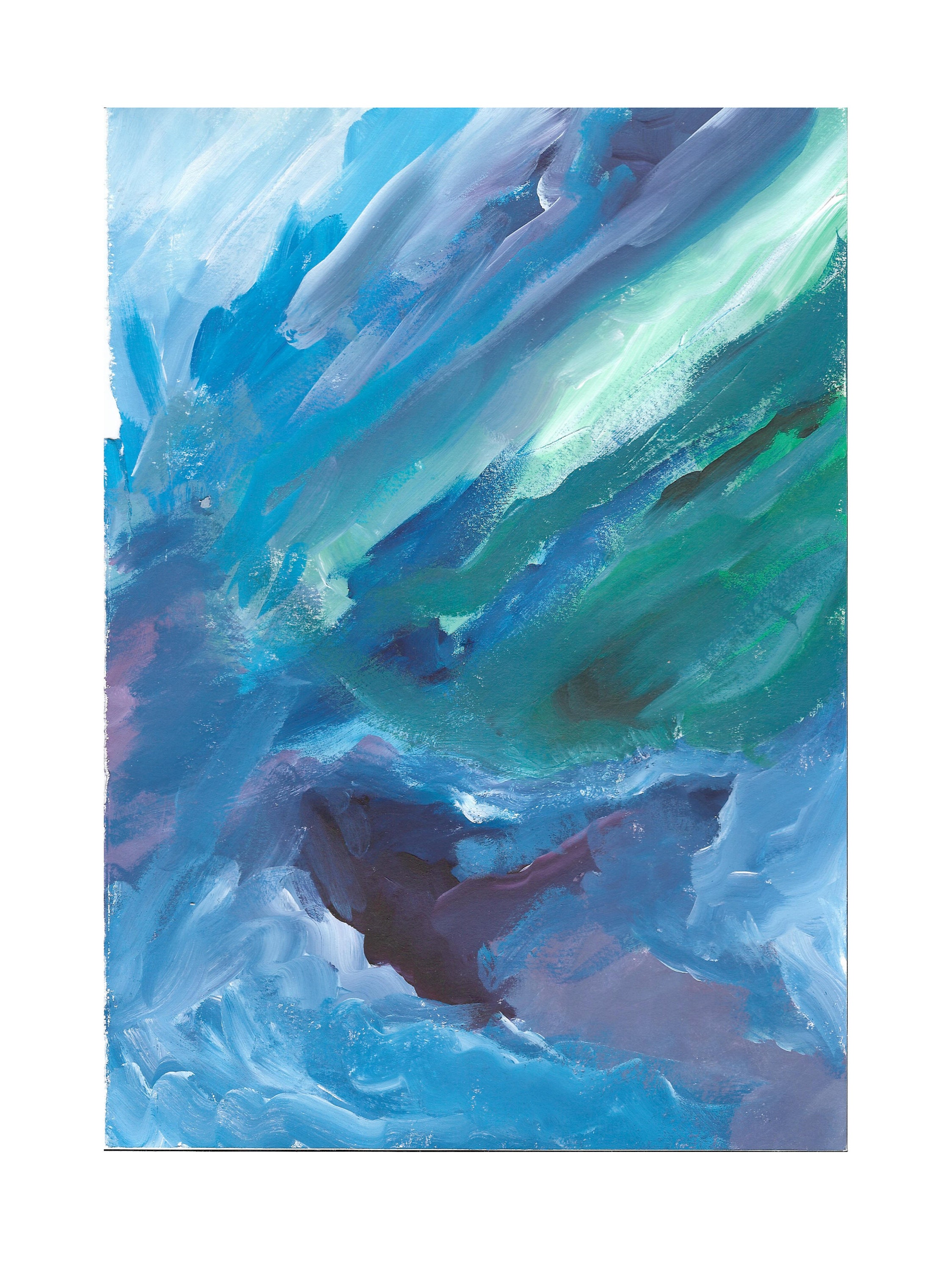 Set of three A4 Wave/Ocean Prints - Etsy.de