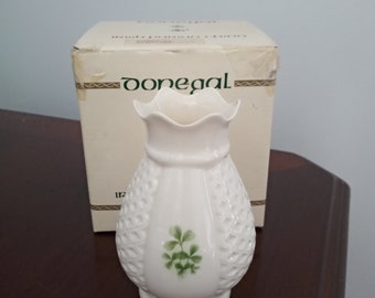 Irish Parian Donegal China Vase - Etsy