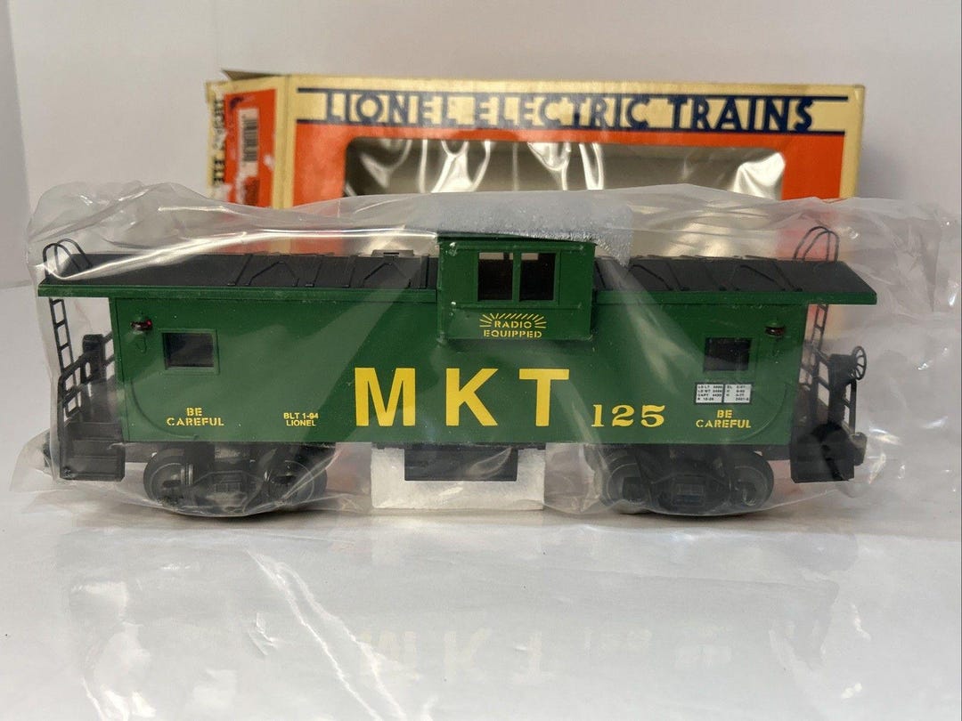 Lionel O Scale MKT 125 6-19724 Ext Vision Caboose Lights Inside New ...