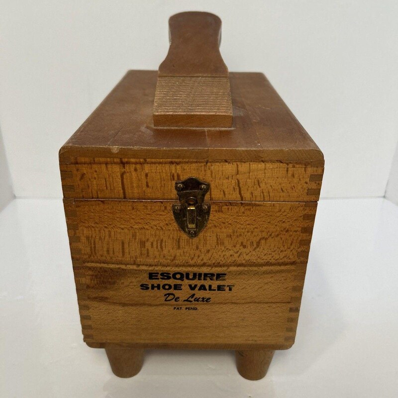 Shoe Shine Box - Etsy