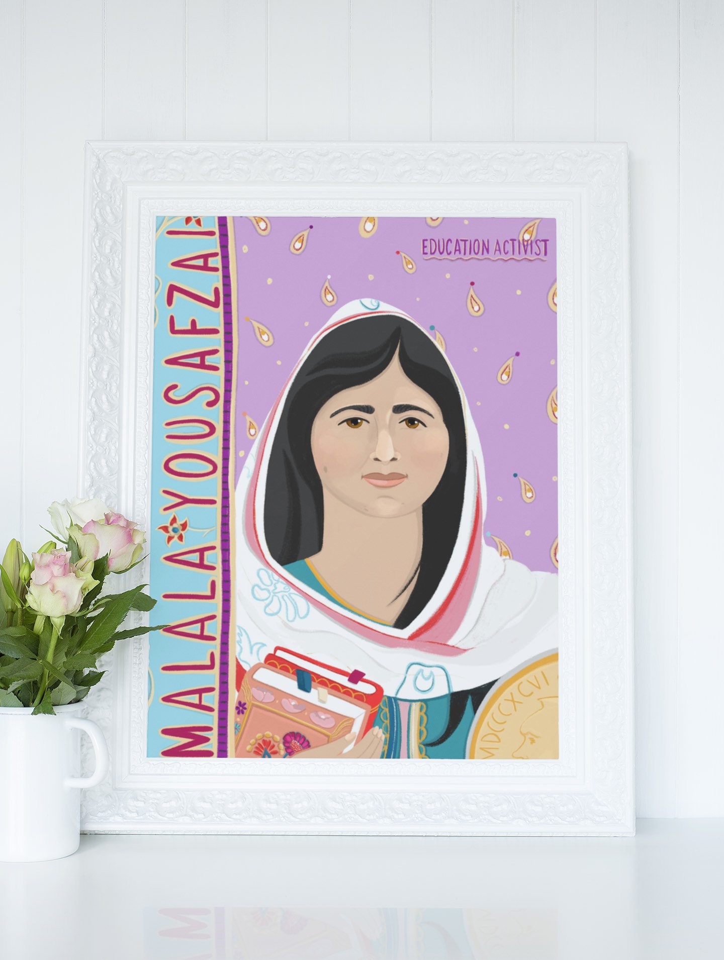 Malala Yousafzai Art Print - Etsy