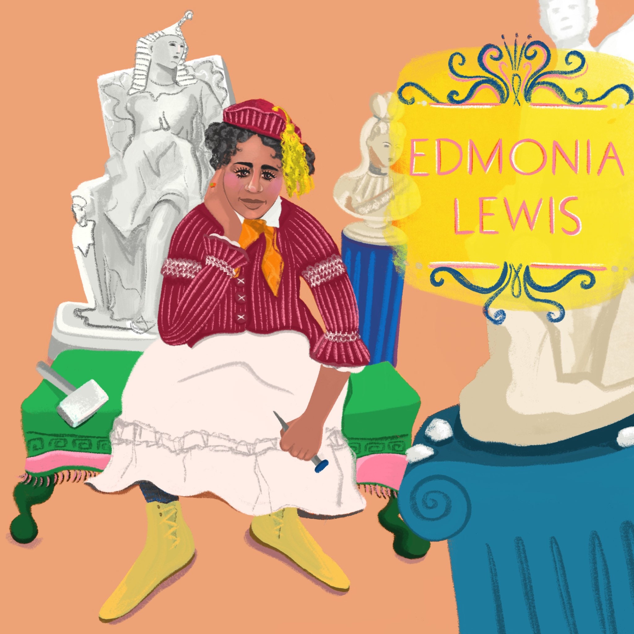 Edmonia Lewis Art Print - Etsy