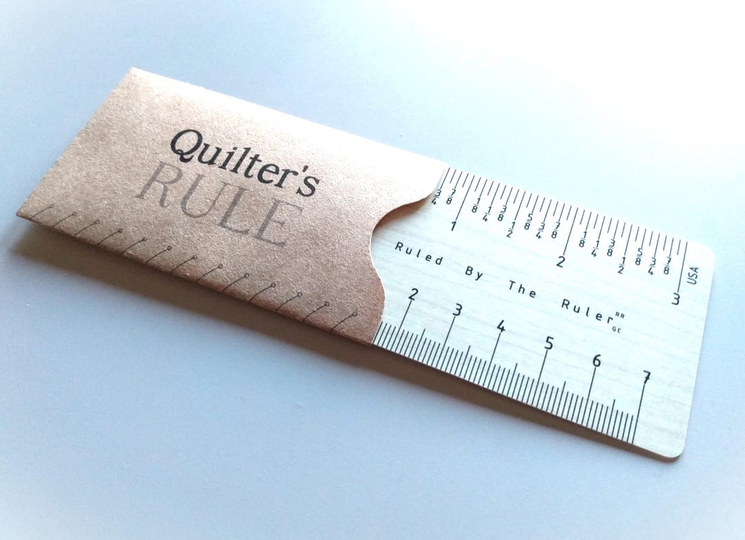 Quilter's RULE- Mini Ruler Great for Quilting, Seamstress, Tailor ...
