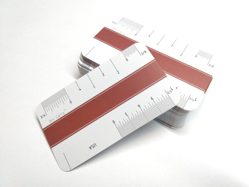 Architect Scale Business Cards: Personalized Mini Ruler Cards, Quantity ...