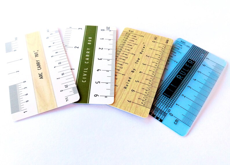 Architect Scale Gift Set: Mini Ruler Bundle - Etsy