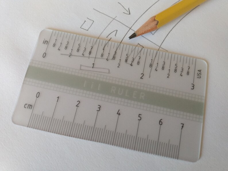Lil Ruler & Ruled by the Ruler Combo the Mini Wallet and Pocket Rulers ...