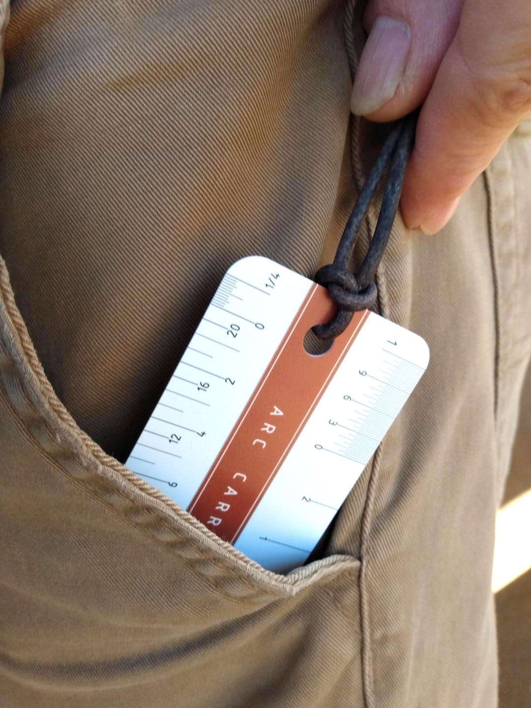 Architect Every Day Carry Scale: Arc Carry With Lanyard - Etsy