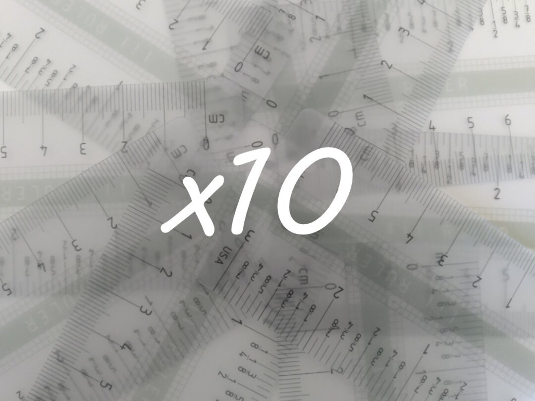 Lil Ruler the Mini Wallet & Pocket Ruler to Stay Accurate on the Go ...