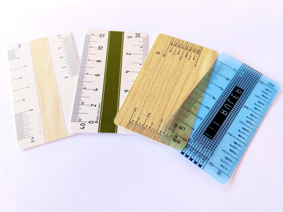 Architect Scale Gift Set: Mini Ruler Bundle - Etsy