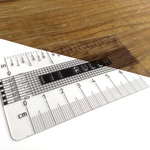 Lil Ruler | the Mini Wallet & Pocket Ruler to Stay Accurate on the Go ...