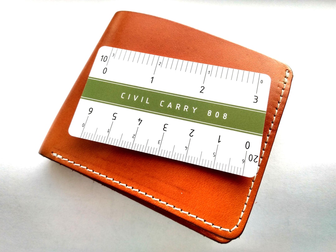 Landscape Architect Scale: Wallet-sized PLA Ruler - Etsy