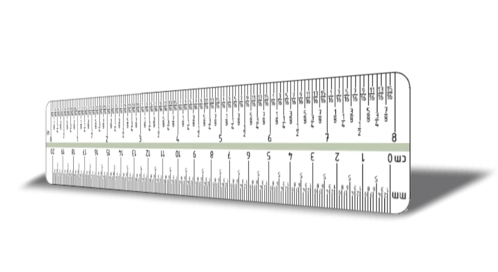 Printable 8" Jewelry Ruler: Print & Cut Rulers (PDF Download) - Etsy