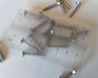 Lil Ruler the Mini Wallet & Pocket Ruler to Stay Accurate on | Etsy