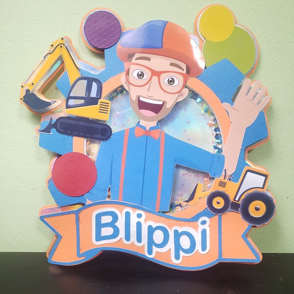 Buy Blippi Cake Topper Printable - Etsy