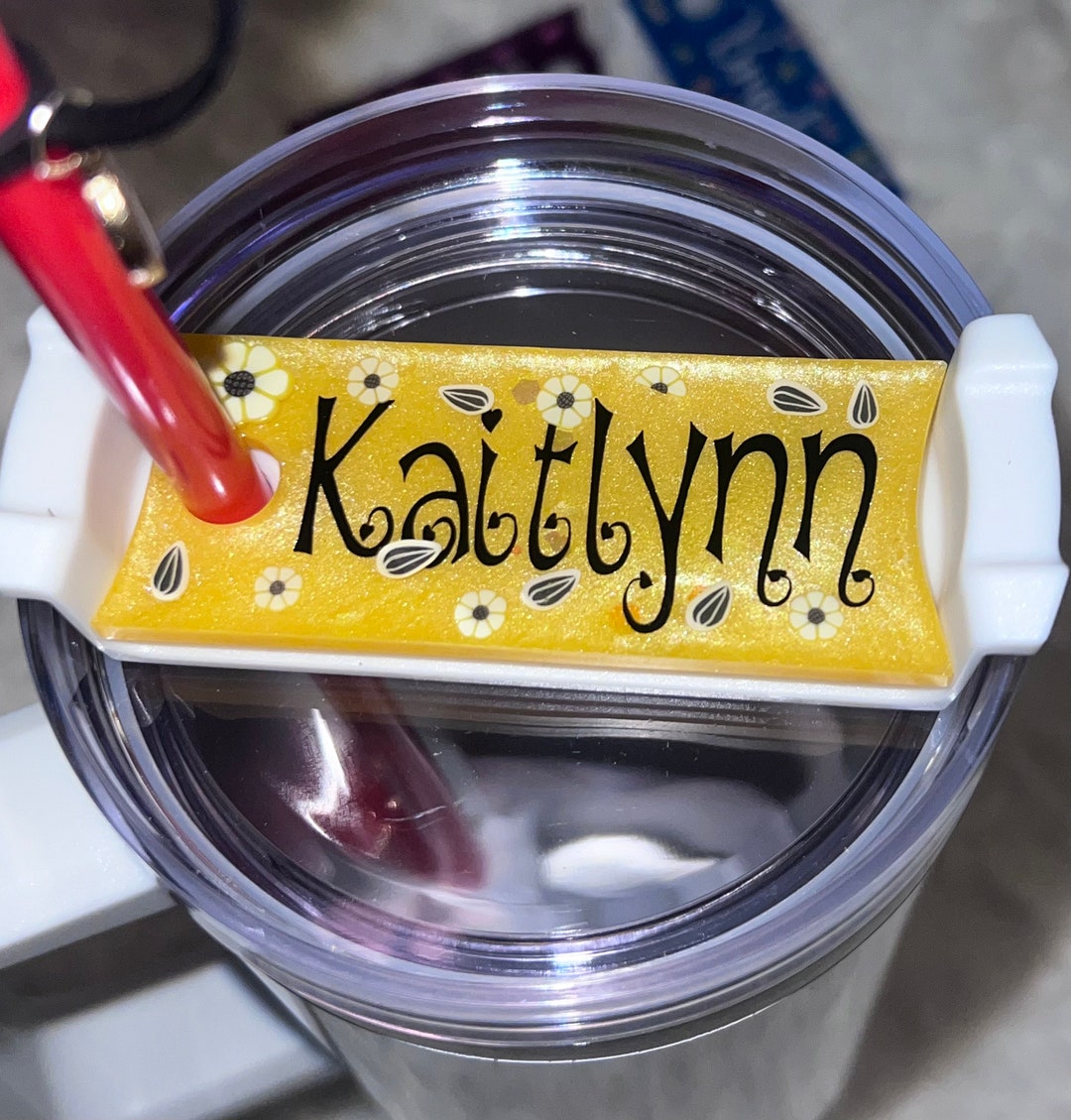 Stanley Cup 40 Oz Customizable Nameplate Personalized Name Tag, Tumbler ...
