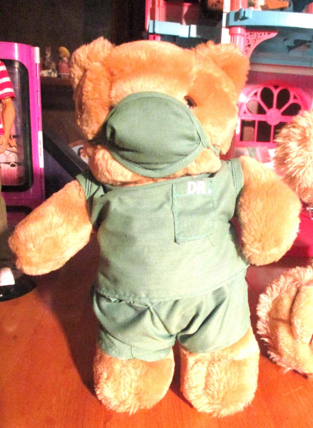 Jerry Pets Jerry Elsner Plush Teddy Bear the DOCTOR Masked for Surgery ...
