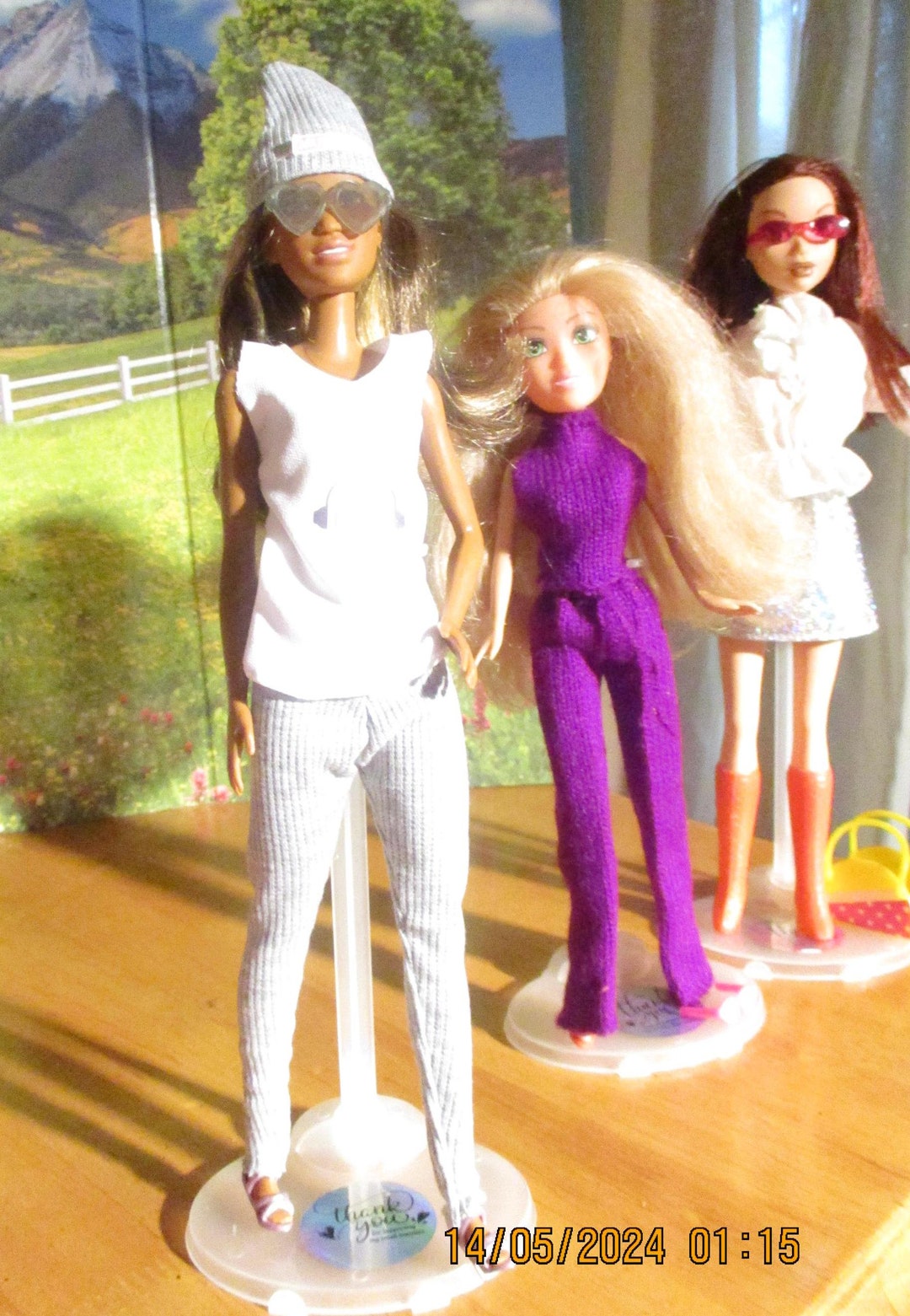 Barbie Doll Mattel Brown Skinned Girl Named "toetoe" Cause She is Small ...