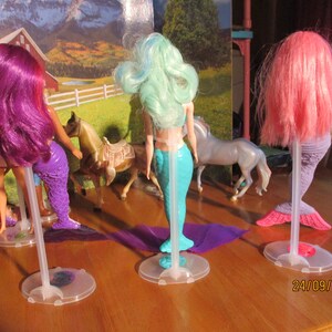 Mattel Barbie Mermaid Trio Beautiful Scaled Body Three Dolls - Etsy