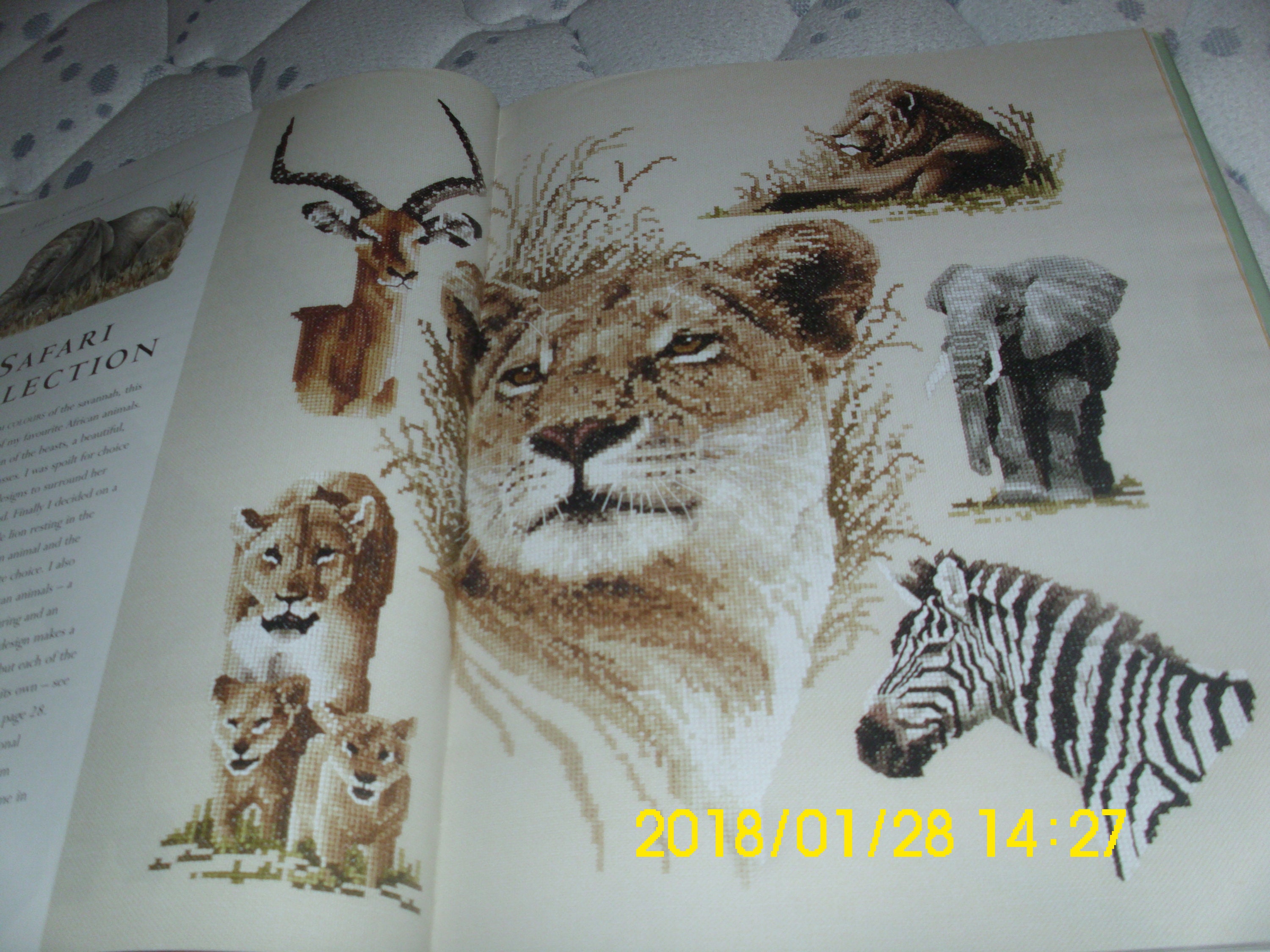 Cross Stitch Animal Collection Book Jayne Netley Mayhew Safari | Etsy