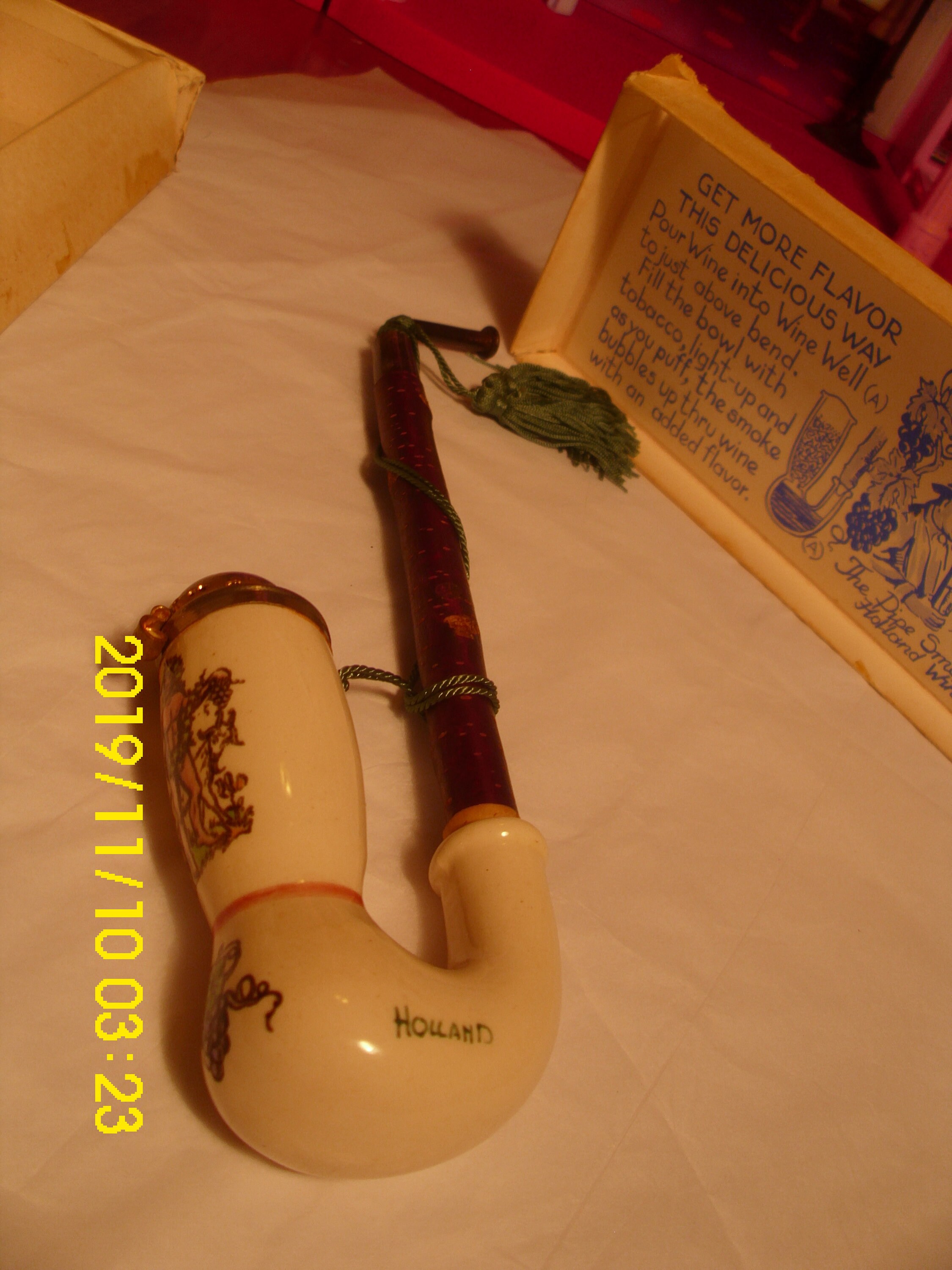 Goedewaagen Gouda Wine Pipe Made in Holland Authentic Dutch | Etsy