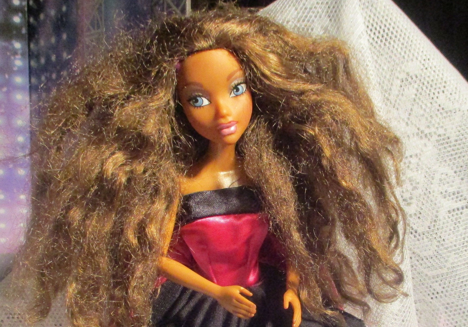Mattel Barbie My Scene Doll MADISON in Lovely Formal Sequined - Etsy UK