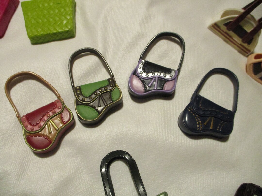 Mattel My Scene Doll Pocketbooks Complete Set Saddlebag Purses - Etsy