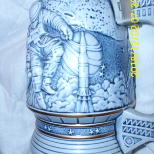 CONQUEST of SPACE 1991 Collectible Vintage Stein Avon Products ...