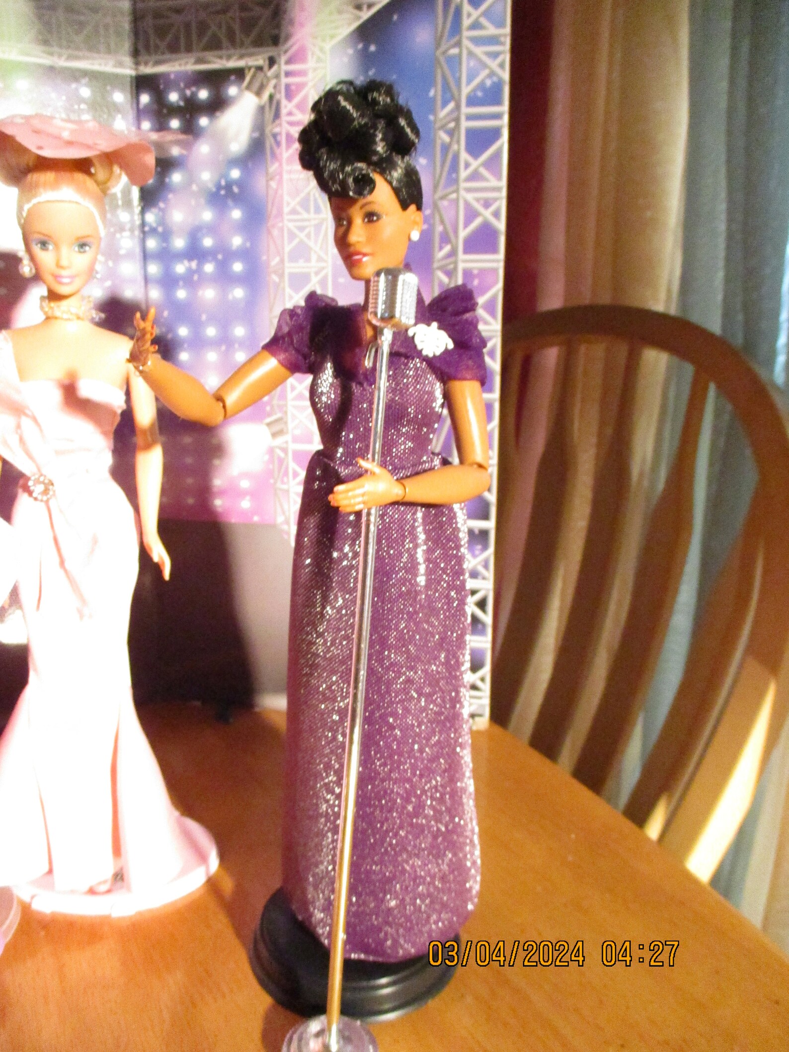 Barbies the Ella Fitzgerald Doll and the Flossettes Four Dolls Mattel ...