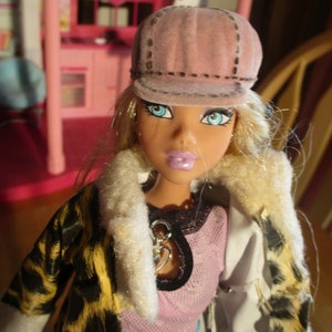 Mattel Barbie My Scene Doll Kennedy in Bebop Hat Animal Print Jacket ...