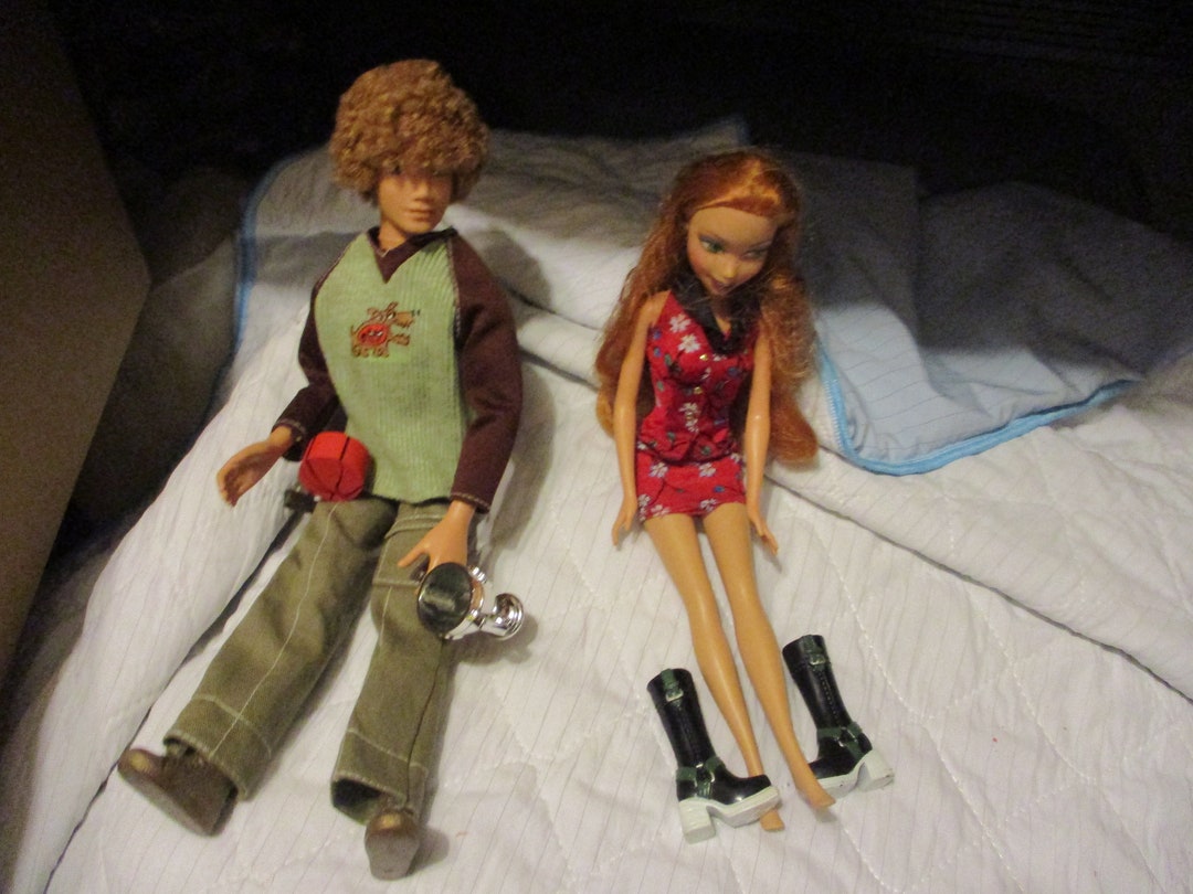 Mattel My Scene Dolls Kenzie and Bryant Fully Clothed Shoes - Etsy