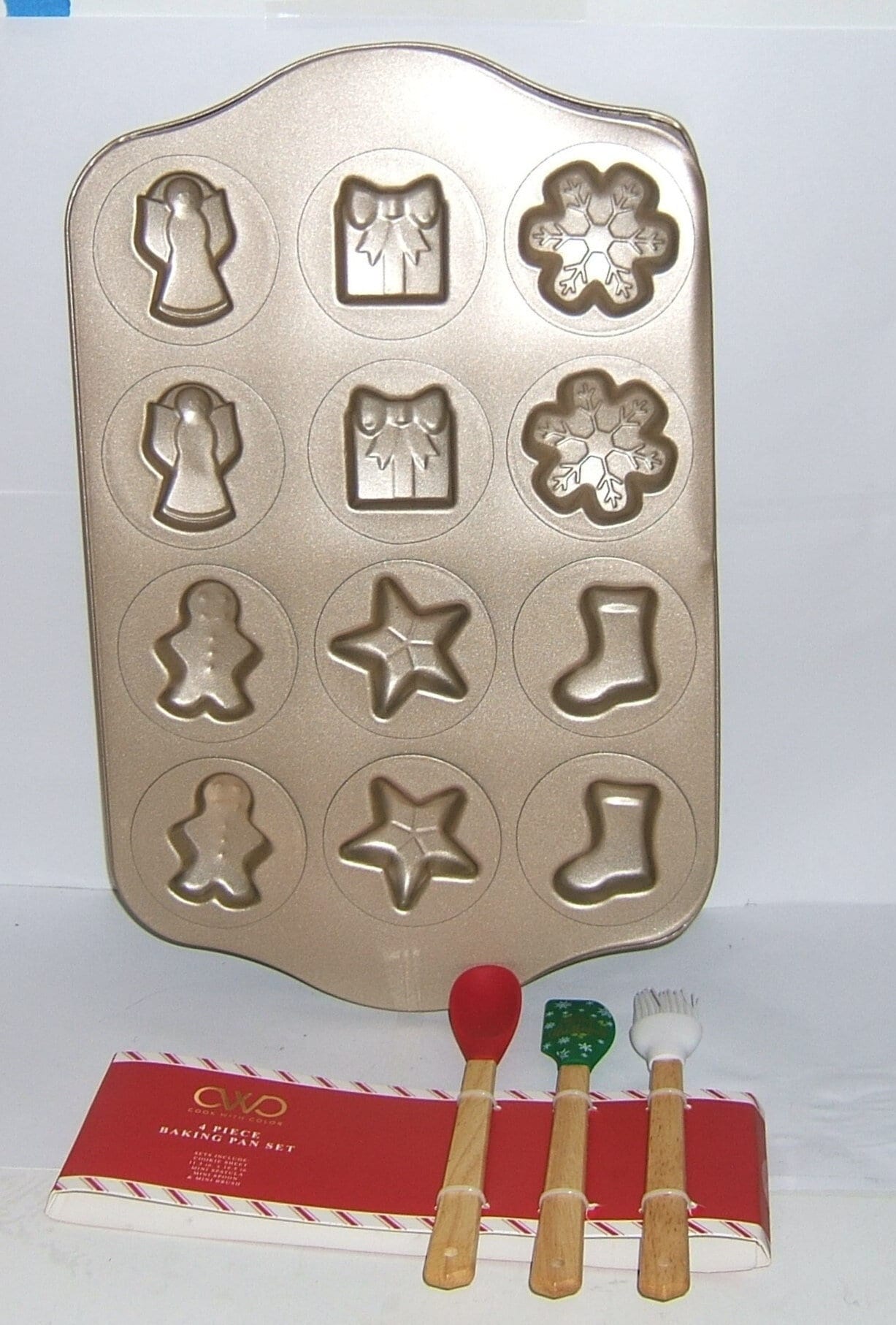 Cook With Color Cookie Sheet 4 Piece Backing Pan Set Brand New - Etsy