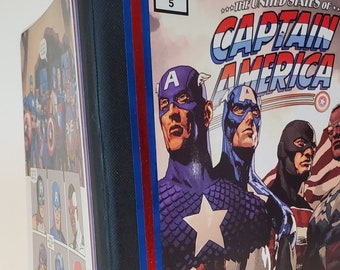 Captain America Notepad - Etsy