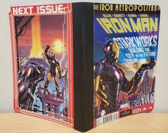 Iron Man Notebook | Etsy