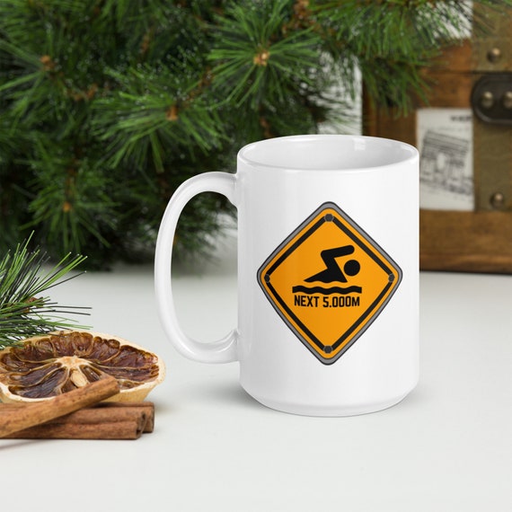 Open Water Swimming Coffee Mug Swimmer Gift | Etsy