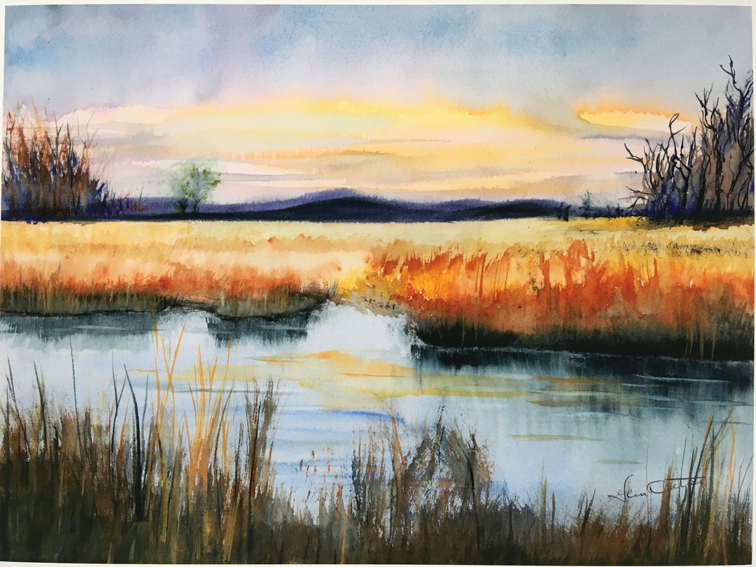 Salt Marsh 1 - Etsy
