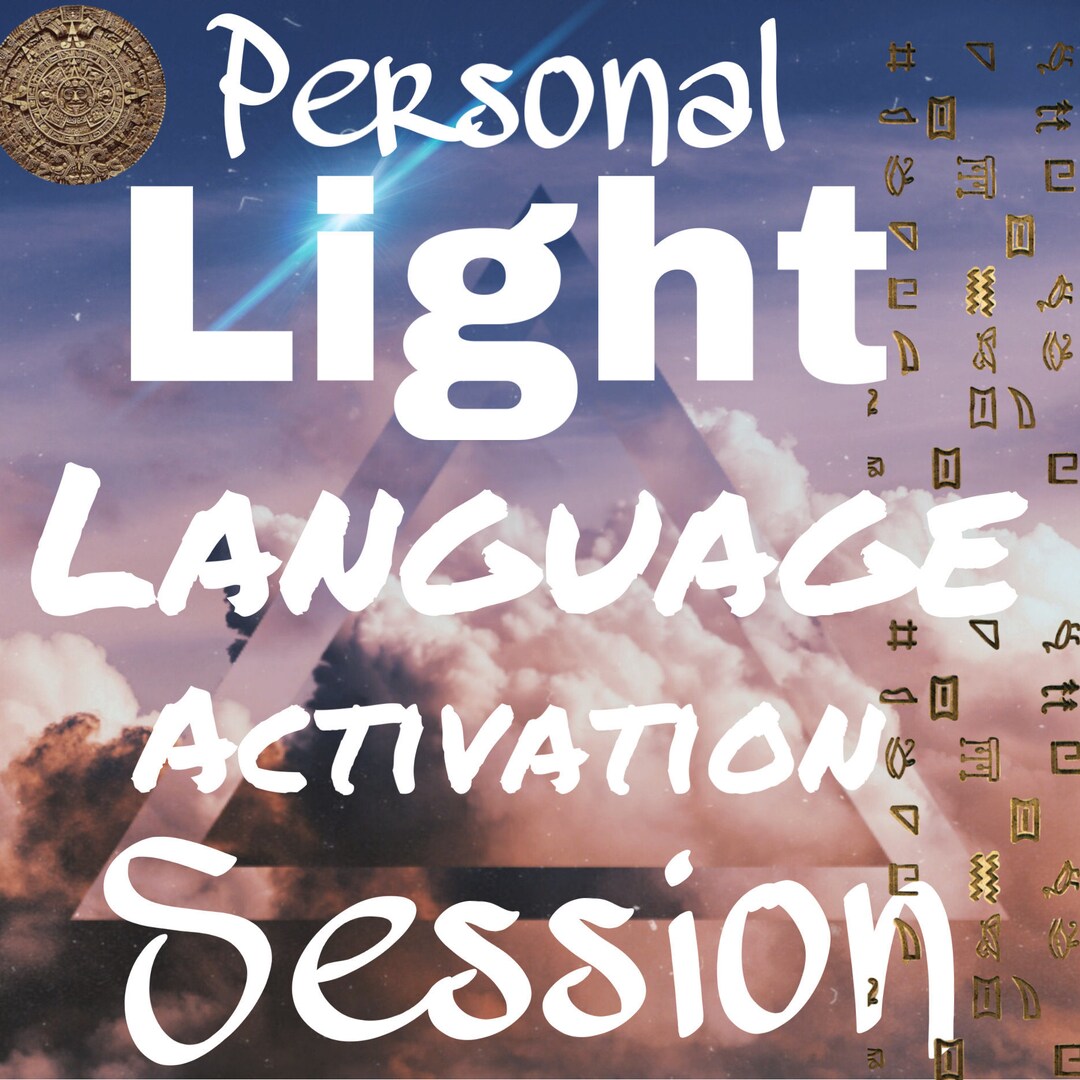 Personal Light Language Activation Session 20 Minutes - Etsy