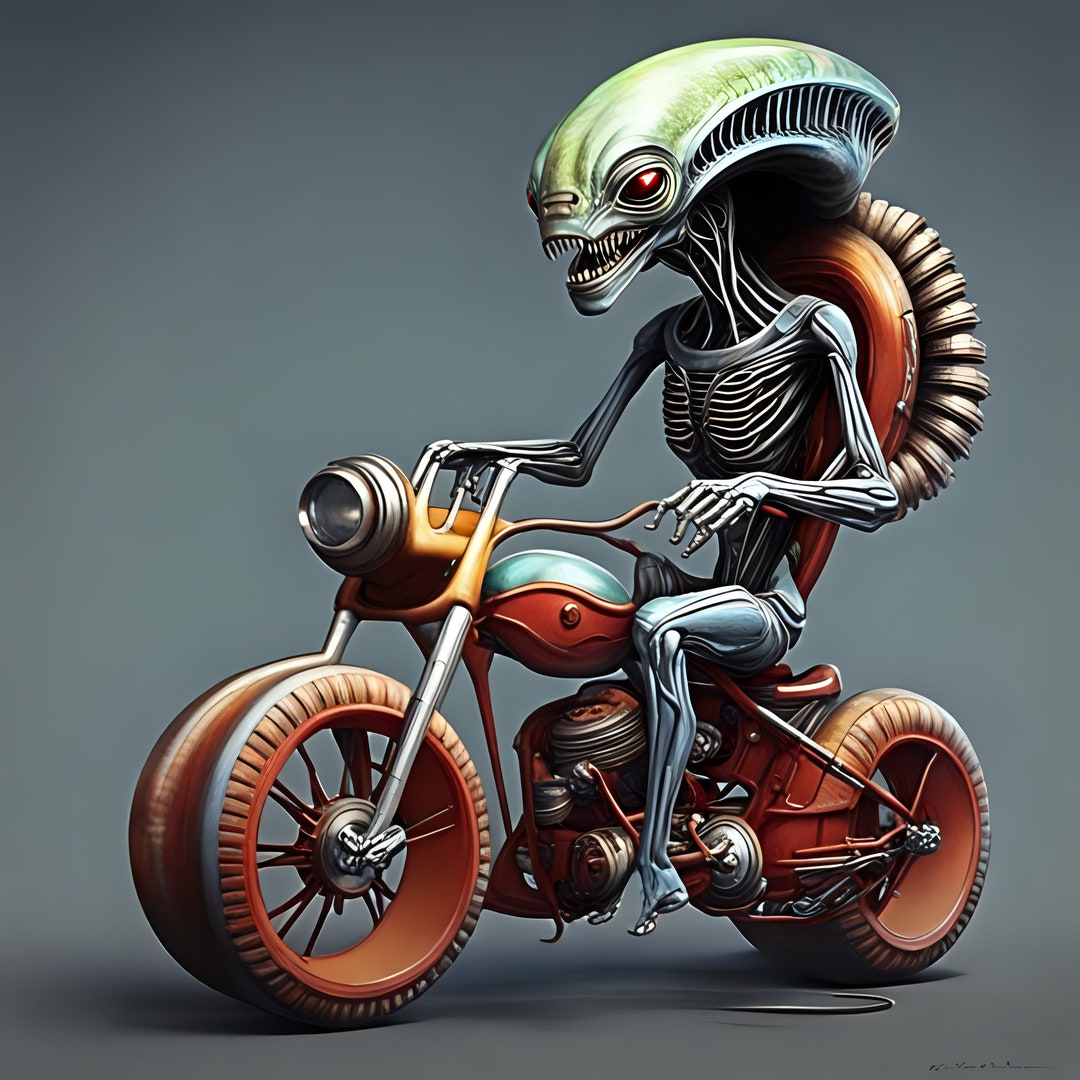 Alien Hot Rods 03 MP4 W/sound Instant Digital Download - Etsy