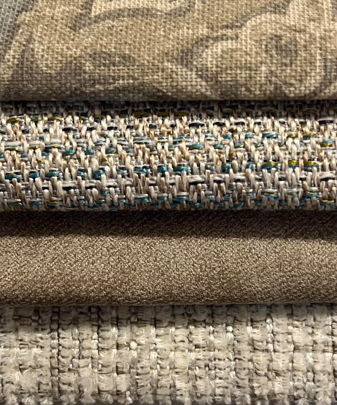 4 Piece Fabric Bundle Sample sewing Fabrics, Sewing Notions, Sewing ...