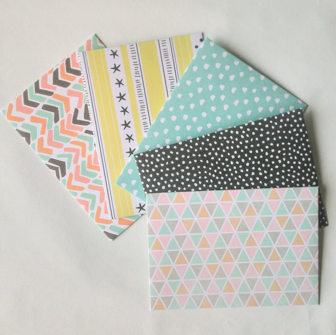 Envelope Set patterns - Etsy