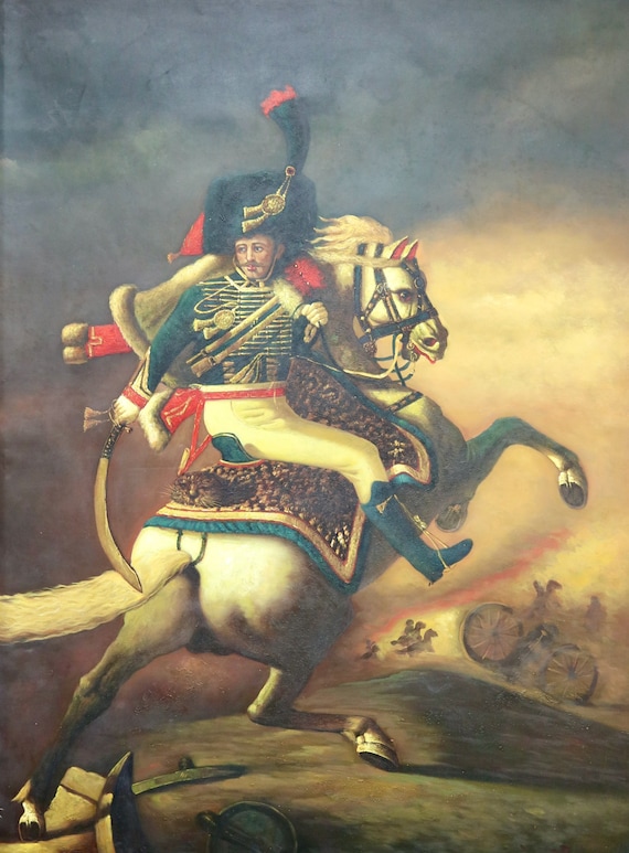 The Charging Chasseur Théodore Géricault REPRODUCTION 36 - Etsy