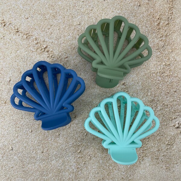 Seashell Hair Clip - Etsy