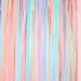 Streamer Backdrop, Fringe Backdrop, Pastel Party Decor, Pastel Rainbow ...