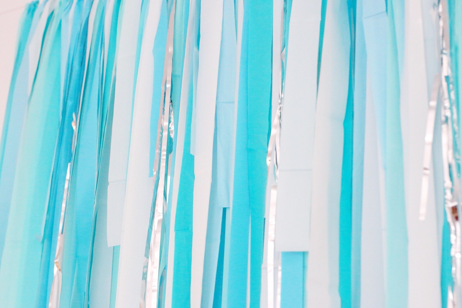 Streamer Backdrop Fringe Backdrop Blue Birthday Decorations - Etsy