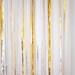 Streamer Backdrop, Fringe Backdrop, Silver and Gold Party Decorations ...