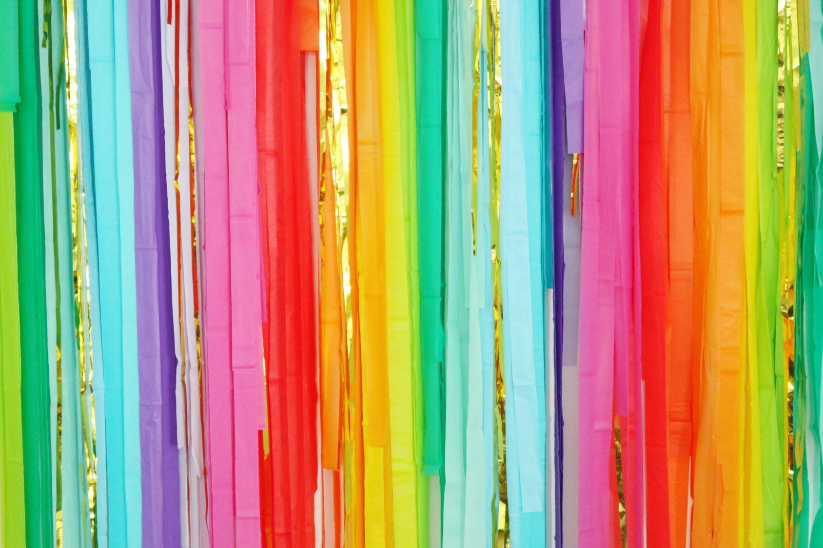 Streamer Backdrop Fringe Backdrop Rainbow Backdrop Rainbow | Etsy