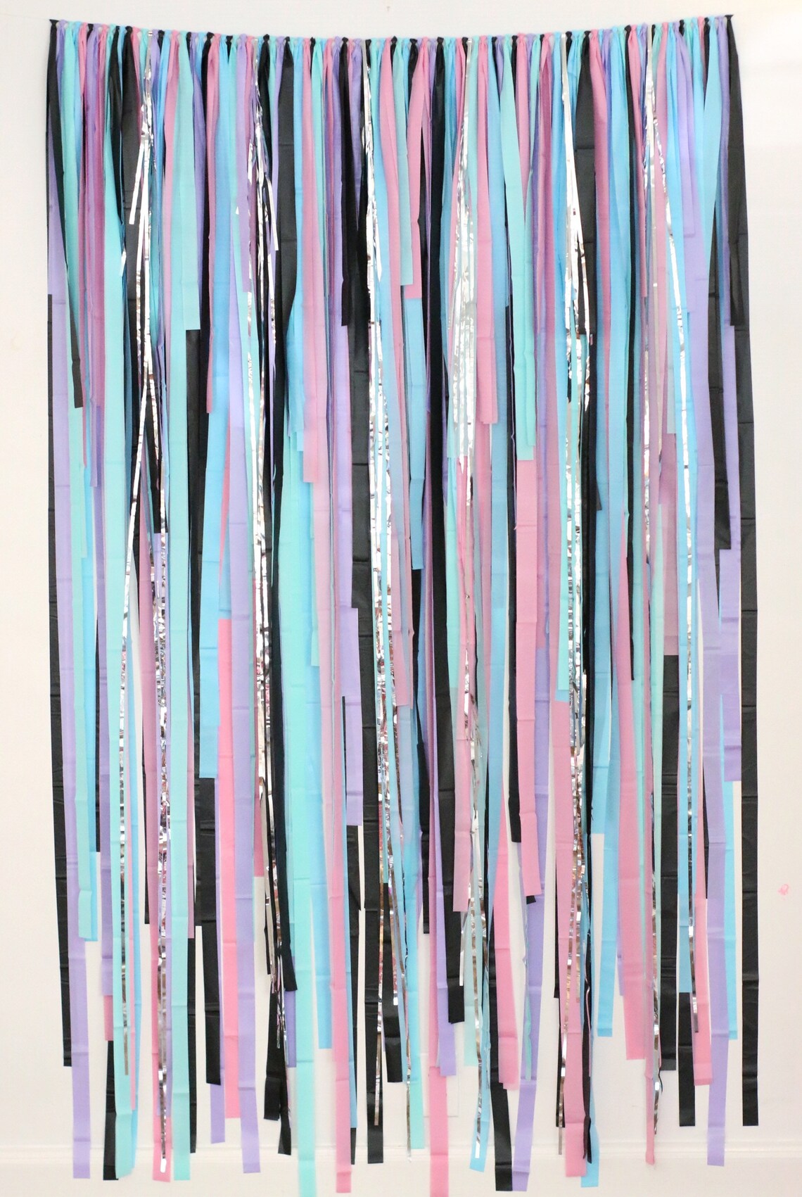 Streamer Backdrop Fringe Backdrop Space Birthday Space | Etsy