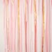 Streamer Backdrop, Fringe Backdrop, Pink and Gold Decorations, Birthday ...