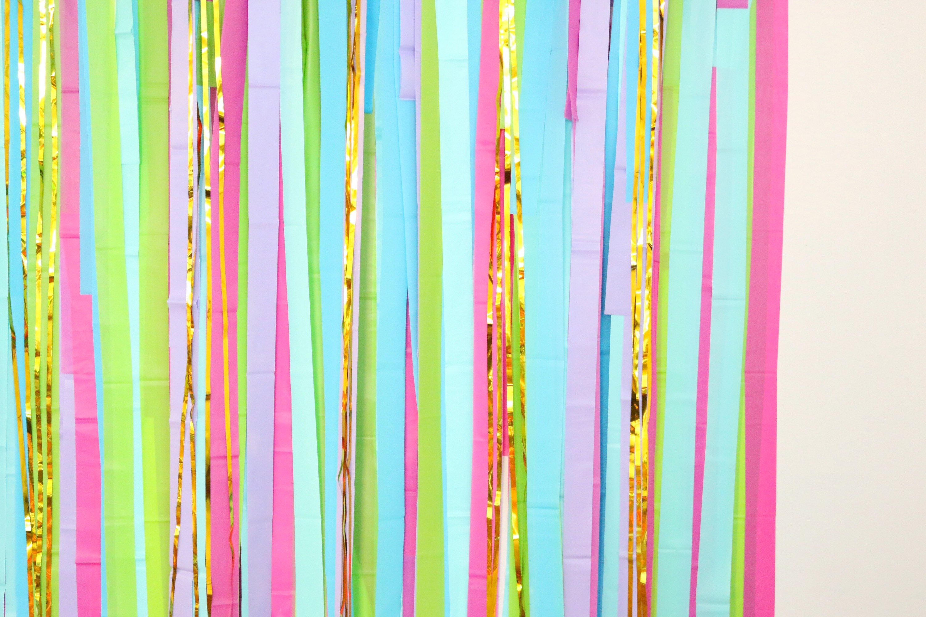Streamer Backdrop Fringe Backdrop Dance Party Disco - Etsy
